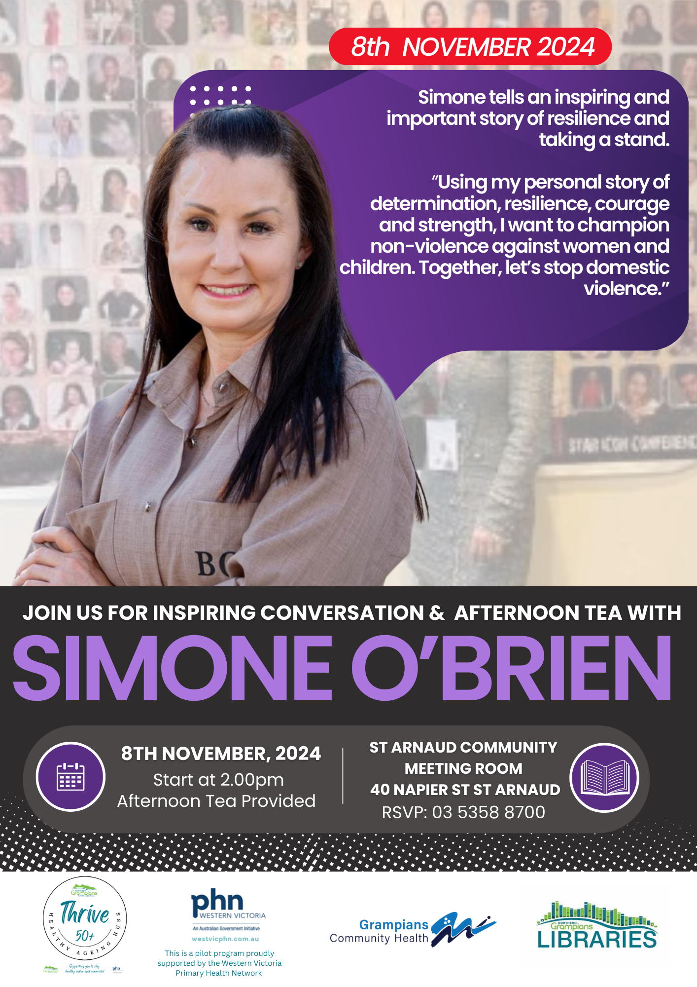 A Conversation with Simone O'Brien in St Arnaud | Thrive 50+